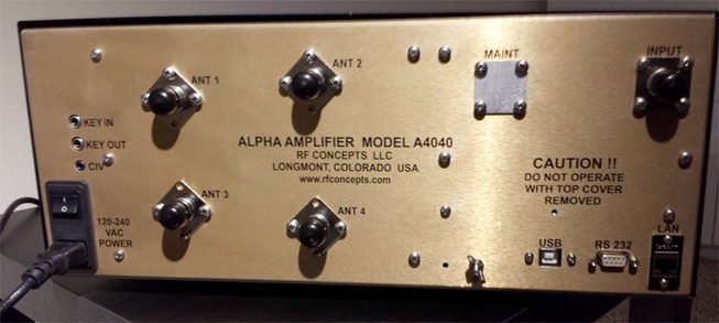 Alpha 4040 Automatic Antenna Tuner – Alpha RF Systems